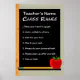 24 x 36 Class Rules Customizable Poster | Zazzle