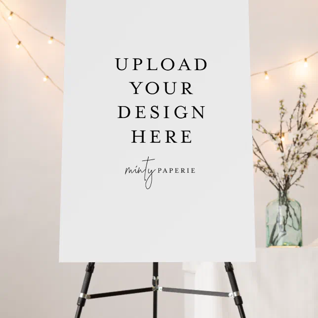 24" x 36" Foam Board Poster - Portrait | Zazzle