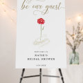 24X36 Beauty and the Beast Welcome Sign | Zazzle