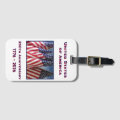 250th Anniversary USA Patriotic Commemorative Luggage Tag | Zazzle