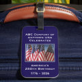250th Anniversary USA Patriotic Commemorative Luggage Tag | Zazzle