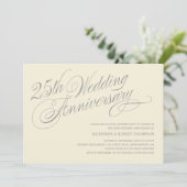 25th Anniversary Invitations | Zazzle