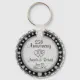25th Anniversary Silver Keychain | Zazzle