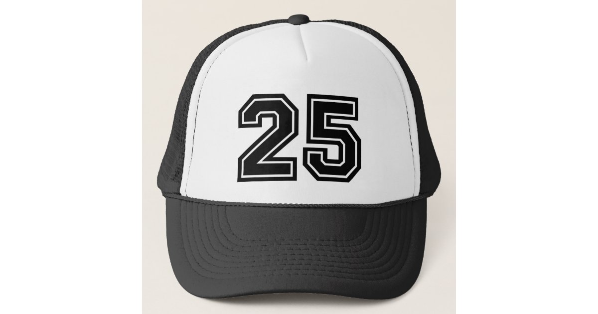 25th Birthday Party Trucker Hat | Zazzle
