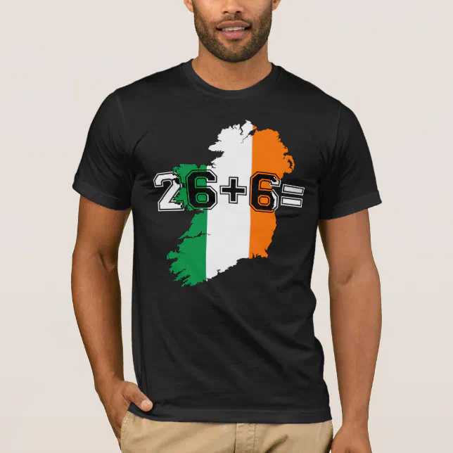 26+6=1 UNITED IRELAND T-Shirt | Zazzle