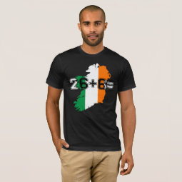 26+6=1 UNITED IRELAND T-Shirt | Zazzle