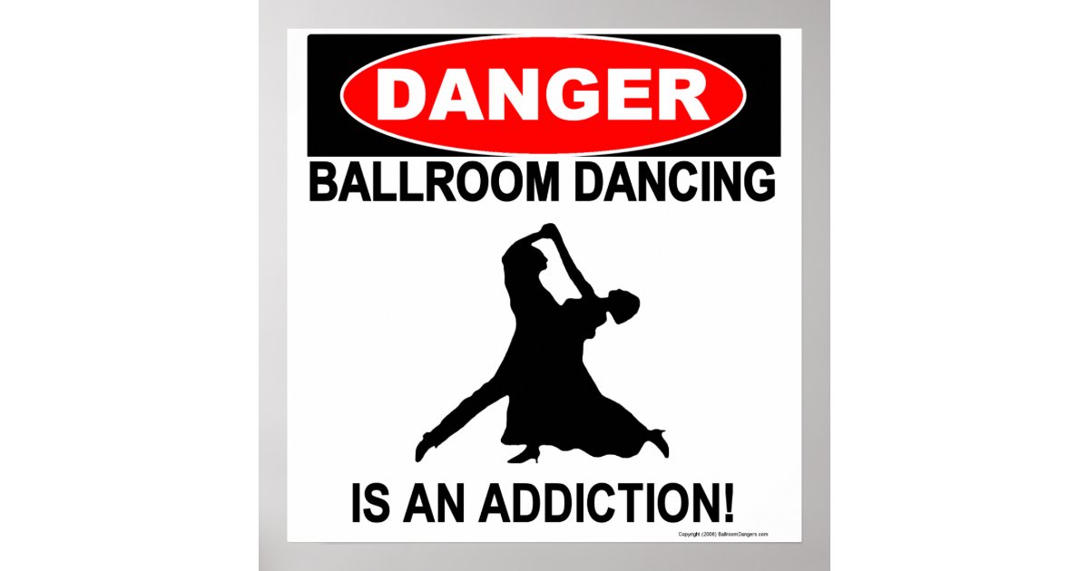 26. Ballroom Addictions Poster | Zazzle