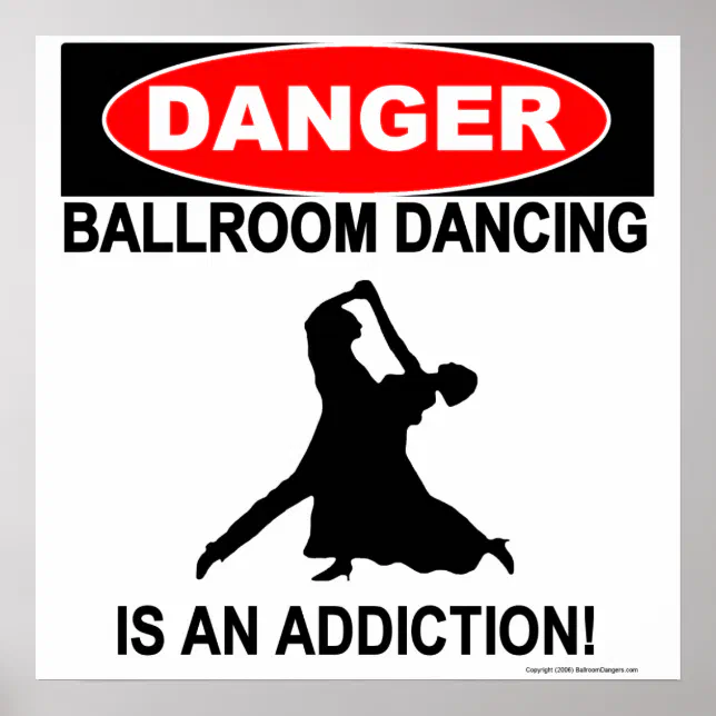 26. Ballroom Addictions Poster | Zazzle