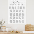 26 Tables Welcome Seating Chart | Zazzle