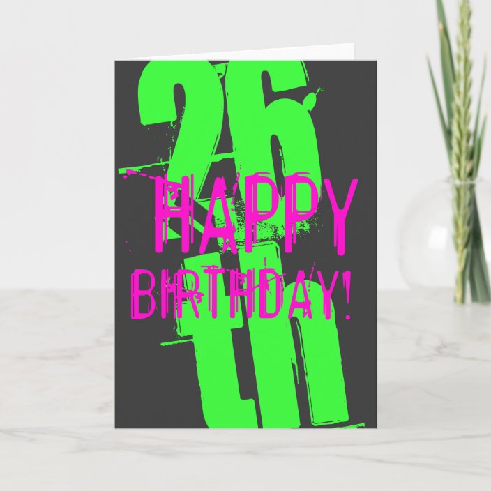 26th Birthday cards for men and women | Zazzle.com
