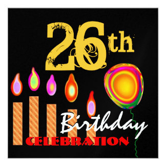 356+ 26th Birthday Invitations, 26th Birthday Announcements & Invites ...