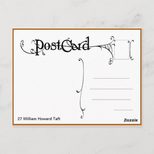 27 William Howard Taft Postcard | Zazzle
