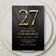 27th Birthday Invitation | Zazzle