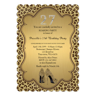 27th Birthday Invitations | Zazzle