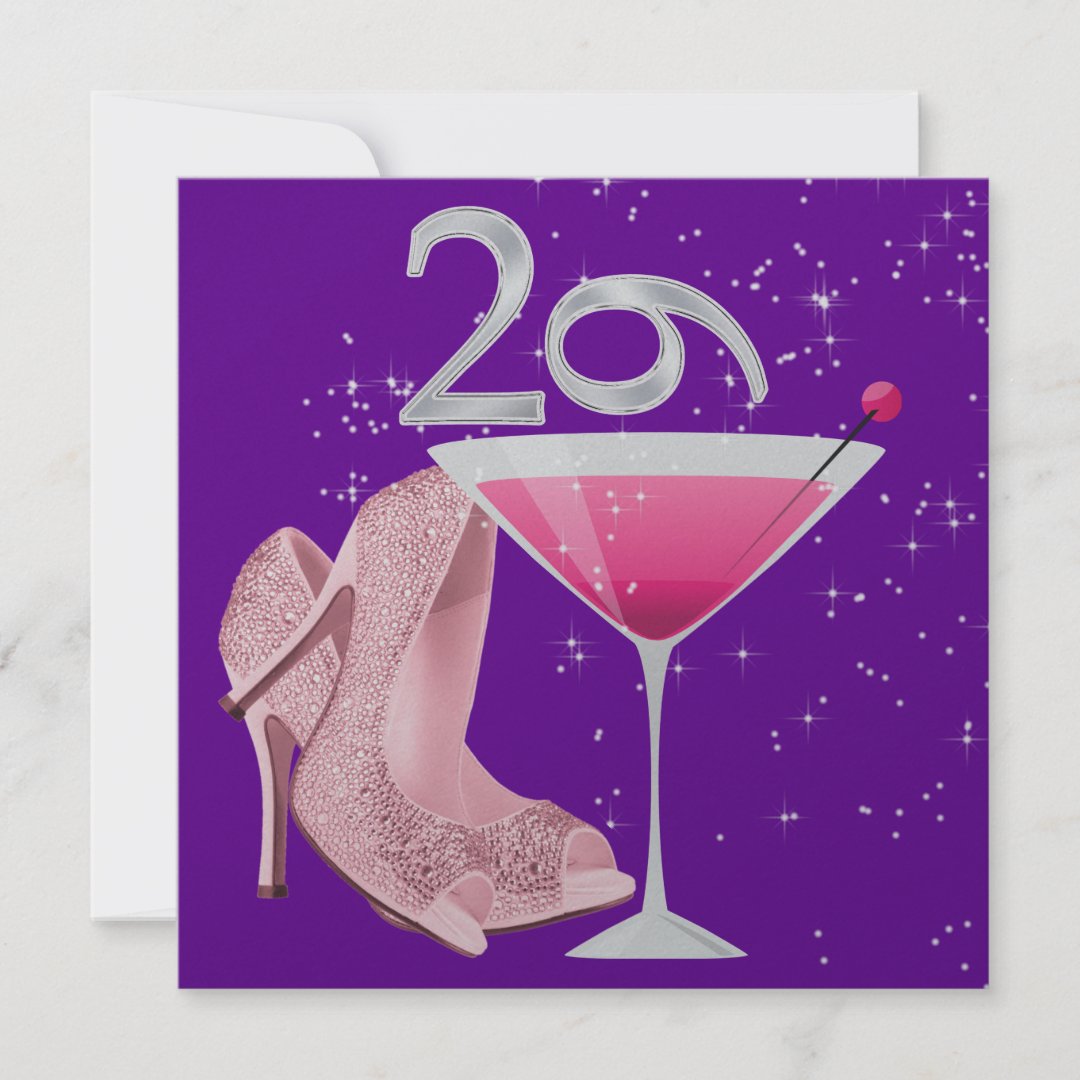 29 AGAIN Birthday Party Invitation by SRF | Zazzle