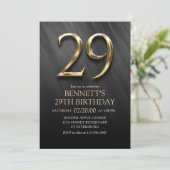 29th Birthday Invitation | Zazzle