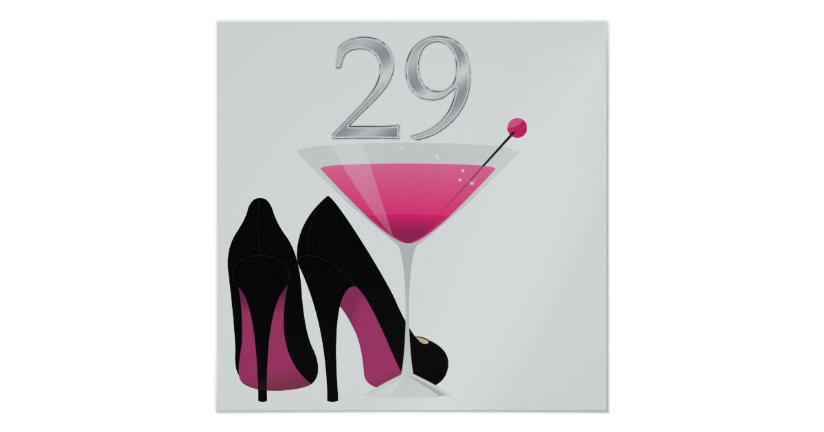 29th Birthday Party Invitation By SRF Zazzle 29th Birthday Party Invitation By SRF Zazzle