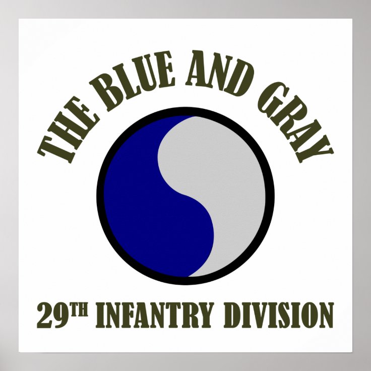 29th Infantry Division Poster | Zazzle