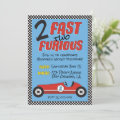 2 Fast 2 Furious Birthday Invitation | Zazzle