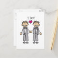 2 Grooms Postcard | Zazzle