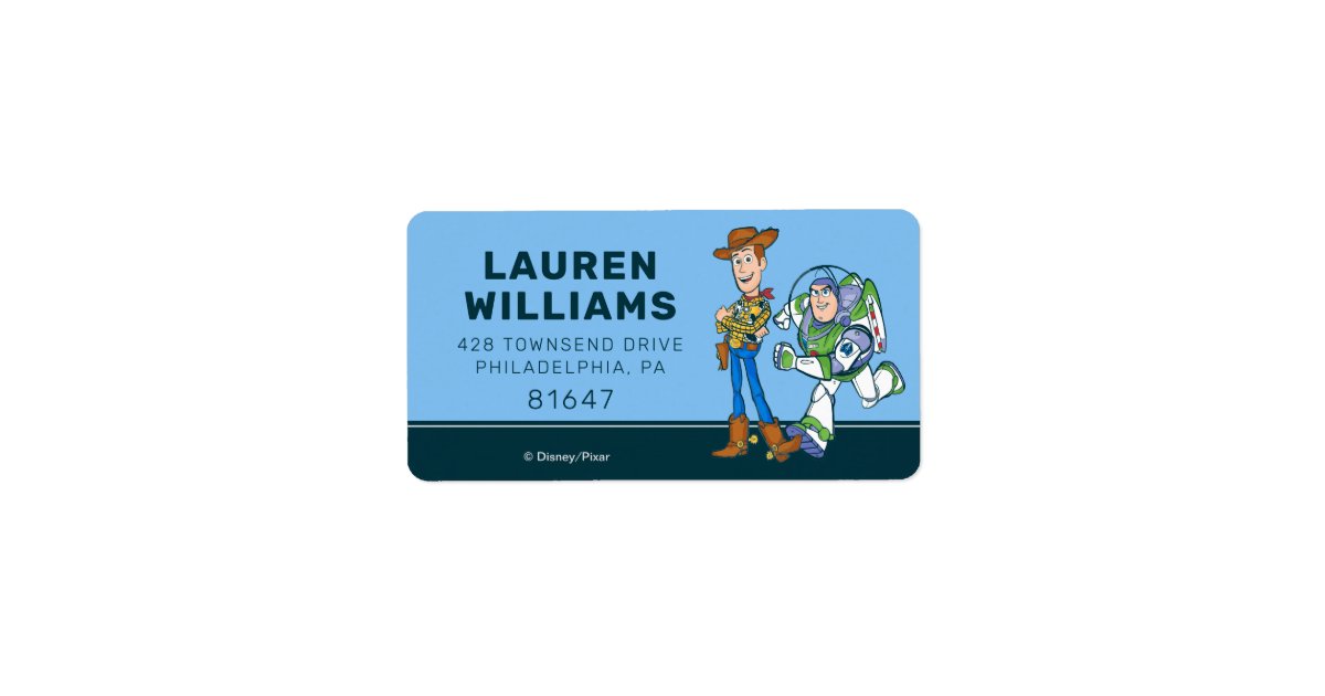 2 Infinity and Beyond Toy Story Baby Shower Label | Zazzle