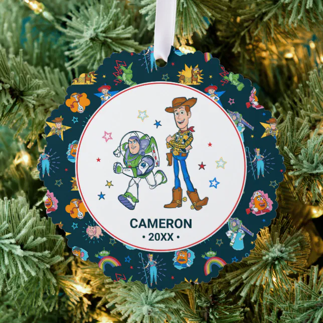 2 Infinity and Beyond Toy Story Ornament Card | Zazzle