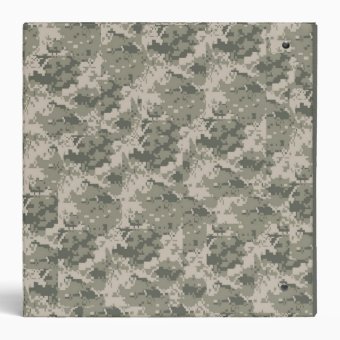 2" Love Me Promotion Binder ARMY ACU Camo Camoufl | Zazzle