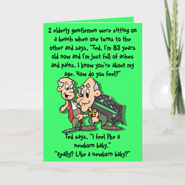 2 Old Men Card | Zazzle