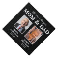 2 Person Tribute Memorial Photo Graduation Cap Topper | Zazzle