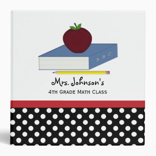 2" Personalized : Teachers Binder | Zazzle