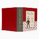 2" PHOTO Binder Scrapbook Red Sock Monkey | Zazzle
