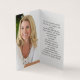 2 Photo Funeral Memorial Folder Prayer Card | Zazzle
