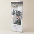 2 Photo Vertical Graduation Party Retractable Banner | Zazzle