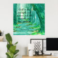 2 Samuel 22:33 Poster | Zazzle