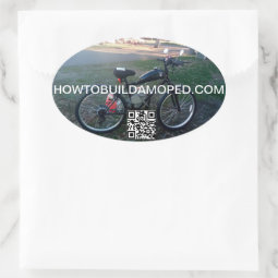 2-Stroke Clutch Cover Sticker Decal 80cc 66cc 48cc | Zazzle