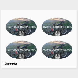 2-Stroke Clutch Cover Sticker Decal 80cc 66cc 48cc | Zazzle