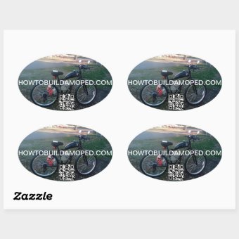 2-Stroke Clutch Cover Sticker Decal 80cc 66cc 48cc | Zazzle