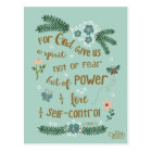 2 Timothy 1:12 Christian Encouragement Scripture Postcard | Zazzle.com