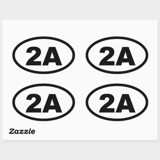 2A sticker | Zazzle