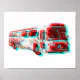 2D AC Transit Bus Old School Poster | Zazzle
