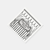 2D Birthday Party Comic Style Napkins | Zazzle