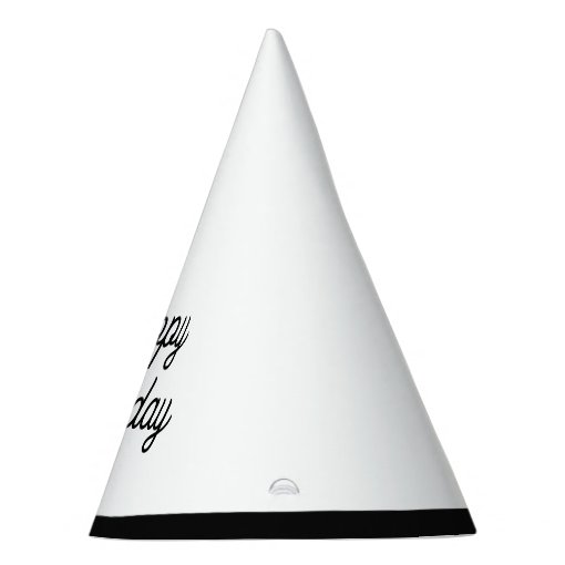 2D Comic Style Birthday Party Hat | Zazzle