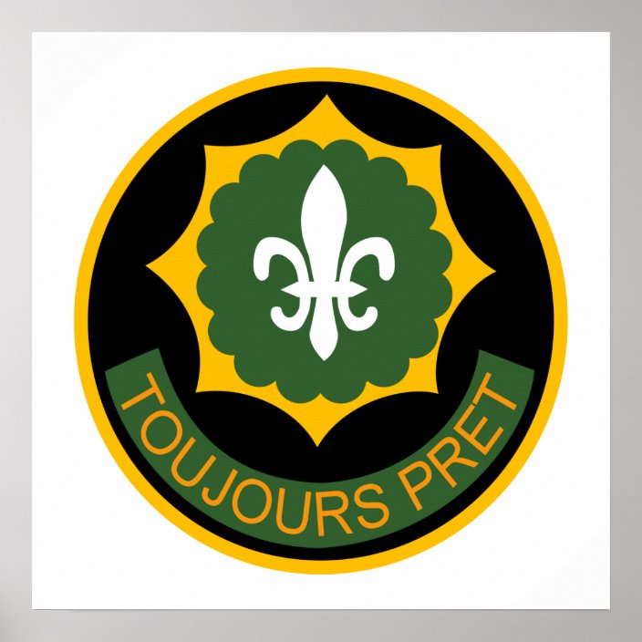 2nd ACR Shoulder Patch Poster | Zazzle.com