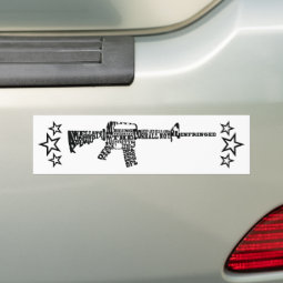 2nd Amendment Bumper Sticker | Zazzle