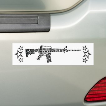 2nd Amendment Bumper Sticker | Zazzle
