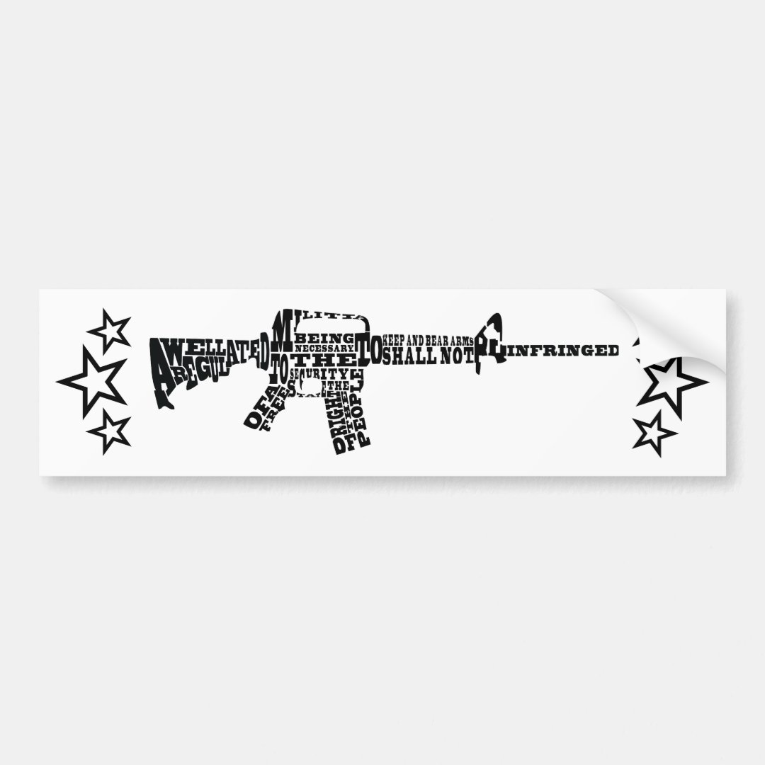 2nd Amendment Bumper Sticker | Zazzle
