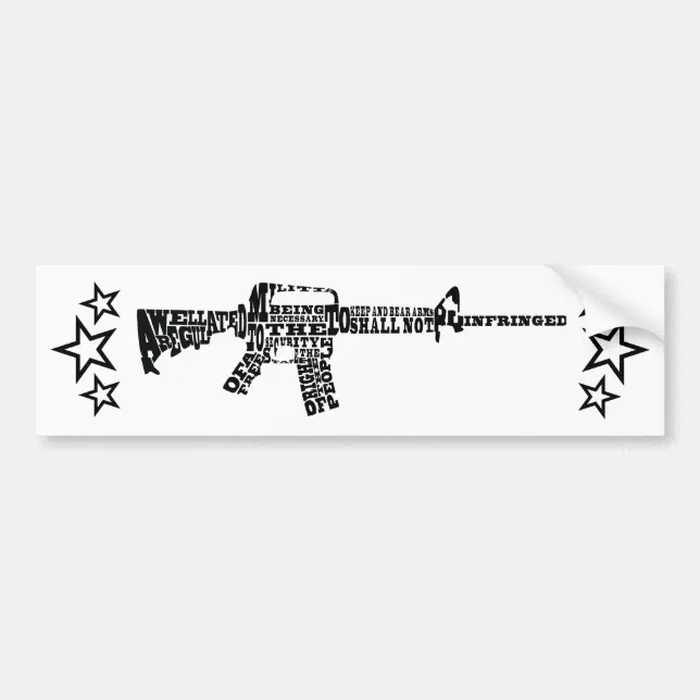 2nd Amendment Bumper Sticker | Zazzle