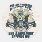 New Gun Rights Gear Rectangular Sticker | Zazzle.com