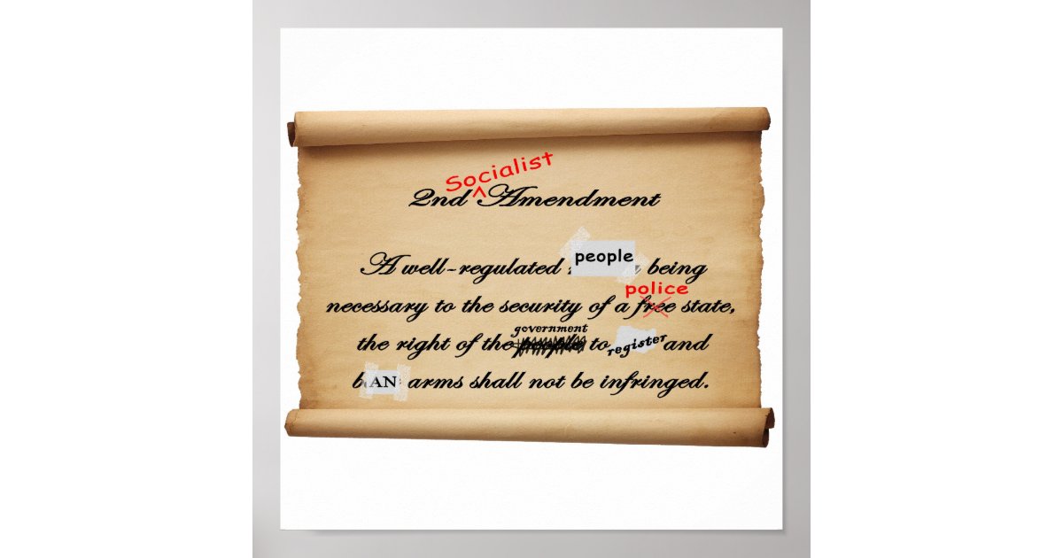 2nd Amendment Poster | Zazzle