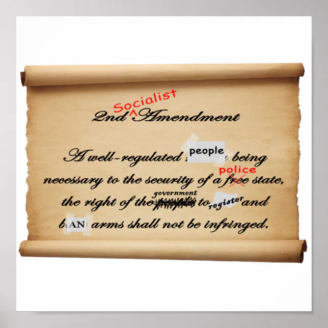 2nd Amendment Poster | Zazzle